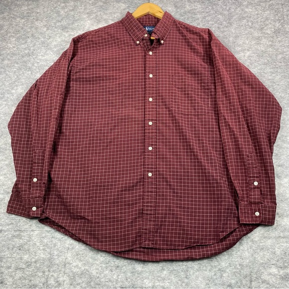 Polo by Ralph Lauren | Shirts | Polo By Ralph Lauen Mens Redwhite Blake Gingham Plaid Ls Button ...